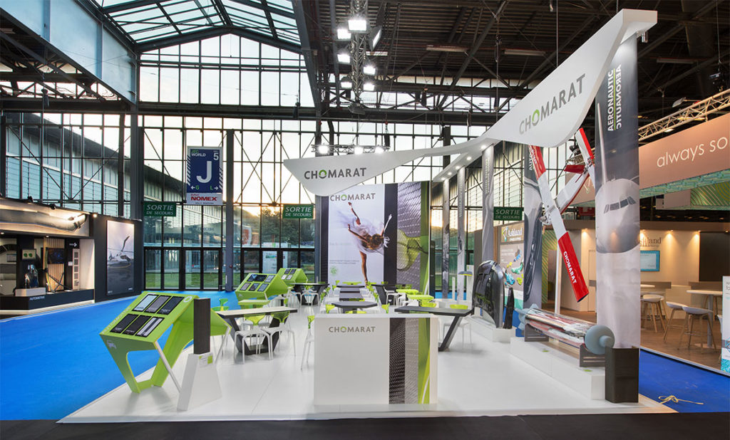 Stand JEC Worls - CHOMARAT - Athénée Concept - Stand d'exposition sur ...